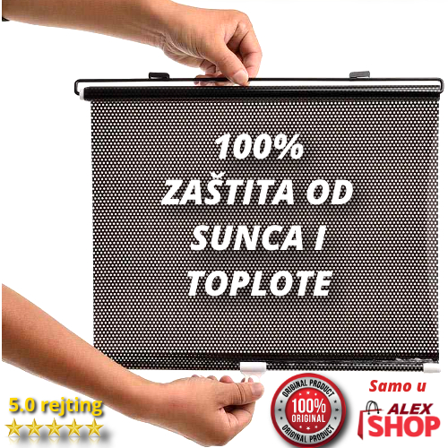Najbolja ZAŠTITA OD SUNCA I TOPLOTE -zavesice za auto - Alexonlineshop