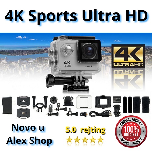 PROFI 4K SPORTS Ultra HD kamera Go Pro - Alexonlineshop