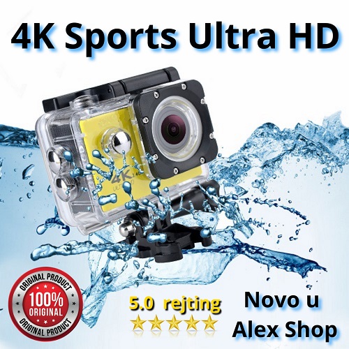 PROFI 4K SPORTS Ultra HD kamera Go Pro - Alexonlineshop