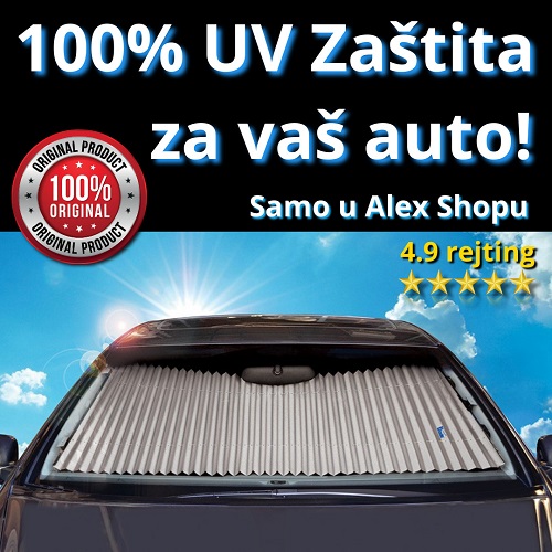 PROFI zaštita od sunca za auto - Alexonlineshop