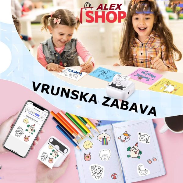 Mini printer prenosivi foto štampač